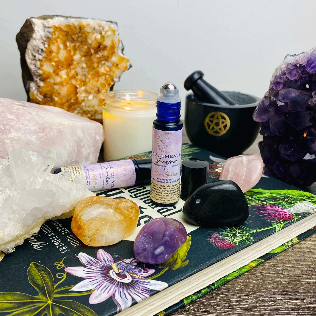 5 elements oil and Perfume 10 ml – Spiral Rain